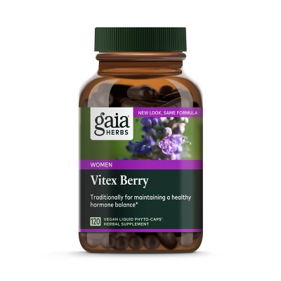 Gaia Herbs Vitex Berry (chaste Tree) - Supports Hormone Balance ...