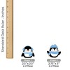 Big Dot Of Happiness Winter Penguins - Diy Shaped Holiday And Christmas ...