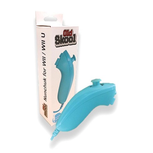 Old Skool Nunchuk For Nintendo Wii & Wii U (blue) : Target