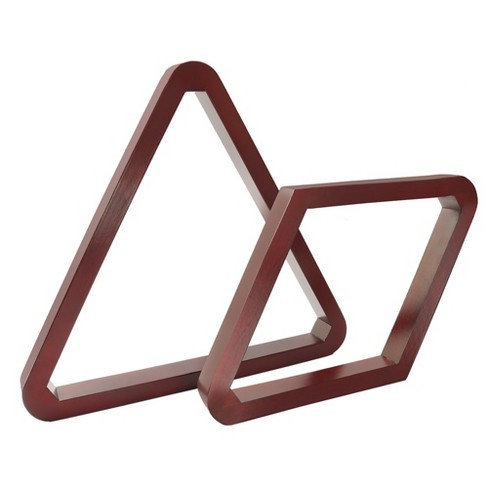 Gse Deluxe Triangle & Diamond Rack Set - Mahogany : Target