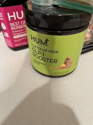 HUM Nutrition Flatter Me Fiber GLP-1 Booster Dietary Supplements - 4oz ...