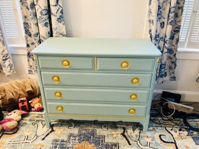 Rust-oleum 2pk Milk Paint- Highland Blue Quart : Target