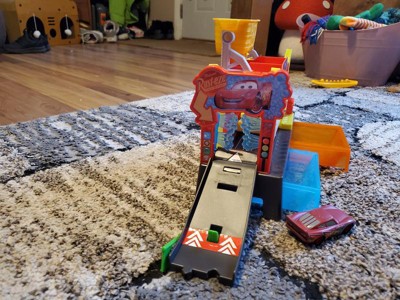 Disney And Pixar Cars Color Changer Race Ready Car Wash Playset & Color ...