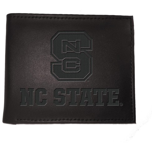 Evergreen Ncaa North Carolina State Wolfpack Black Leather Bifold ...