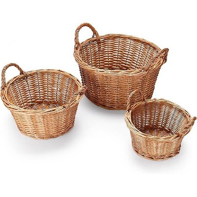 Prosumer's Choice Bamboo Wicker Basket - Set Of 3 : Target