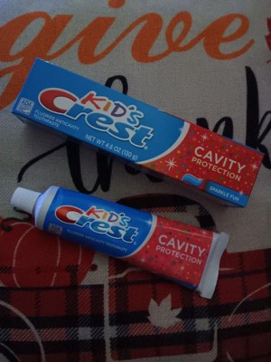 Crest Kid's Cavity Protection Sparkle Fun Flavor Toothpaste : Target