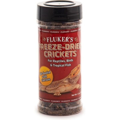 Flukers Freeze-dried Crickets Gut Loaded With Calcium Pet Food - 1.2 Oz ...