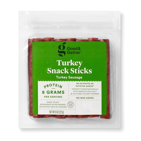 Turkey Sausage Snack Sticks - 8oz - Good & Gather™ : Target