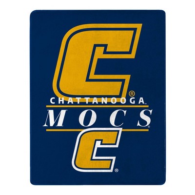 NCAA 60 x 80 Raschel Micro Throw Chattanooga Mocs : Target