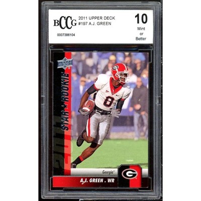 A.j. Green Rookie Card 2011 Upper Deck #197 Bgs Bccg 10 : Target