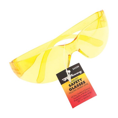 Forney Starlite Compact Safety Glasses Amber Lens 1 Pc : Target