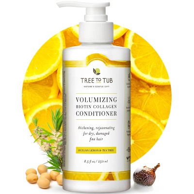 Tree To Tub Biotin Conditioner - Caffeine For Fuller Hair, Thickening ...