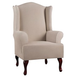 Stretch Pique Wing Recliner Slipcover - Sure Fit : Target