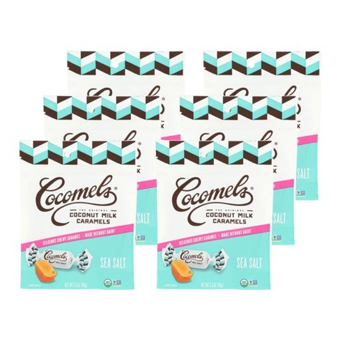 Cocomels The Original Coconut Milk Caramels Sea Salt - Case Of 6/3.5 Oz ...