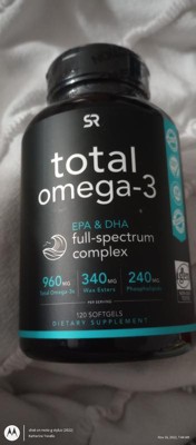 Sports Research Total Omega-3, 120 Softgels : Target