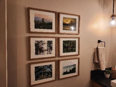 Thin Gallery Frame With Mat - Threshold™ : Target