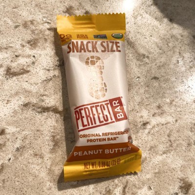 Perfect Bar Peanut Butter Snack Size Protein Bars - 7oz/8ct : Target