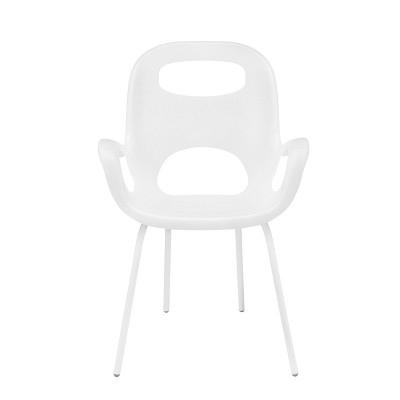 Umbra Oh Chair Dining Chair White: Modern Style, Stackable Design ...