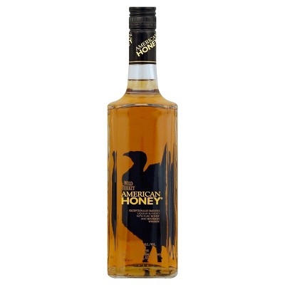 Wild Turkey American Honey Bourbon Whiskey - 750ml Bottle : Target
