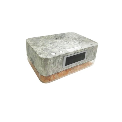 Ztech Alarm Clock Wireless Charger With Himalayan Salt Base, 3 Level ...