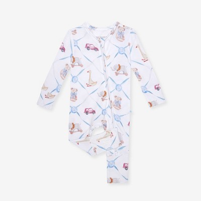 Infant Baby Oxford Convertible One Piece - Posh Peanut : Target