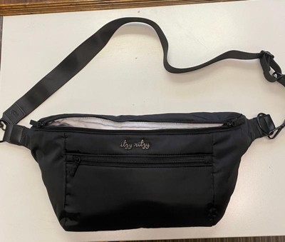 Itzy Ritzy Fanny Pack & Crossbody Diaper Bag - Black : Target