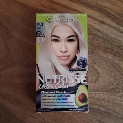 Garnier Nutrisse Ultra Color Charcoal Hair Bleach - Pl3 Ultra Cool ...