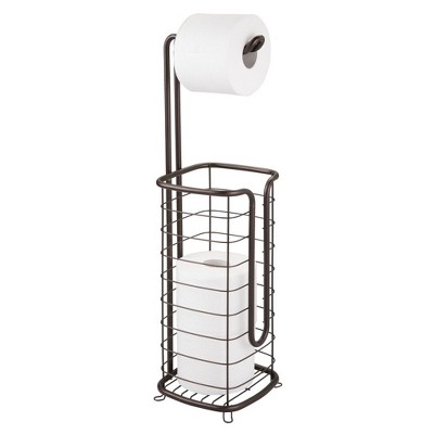 Geode Freestanding Toilet Tissue Holder Chrome - Bath Bliss : Target