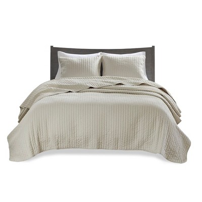 Gracie Mills Modesto Printed Cotton Comforter Set With Chenille - King ...