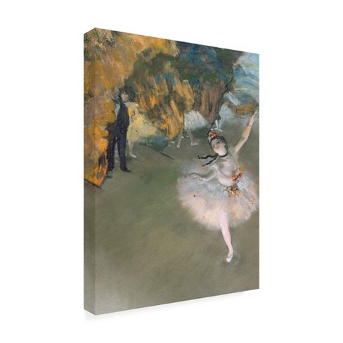 Trademark Fine Art -edgar Degas 'the Star 1876' Canvas Art - 32''x24 ...
