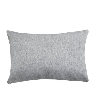 Luxe Essential Grey Indoor Outdoor Pillow 14x20 : Target