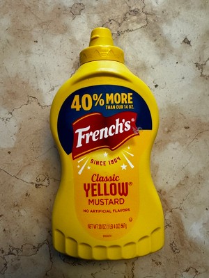 French's Classic Yellow Mustard - 14oz : Target