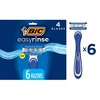 Bic Men's Easy Rinse Razors - 6ct : Target