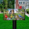Country Birds Spring Magnetic Mailbox Cover Finches Blue Jay Standard ...