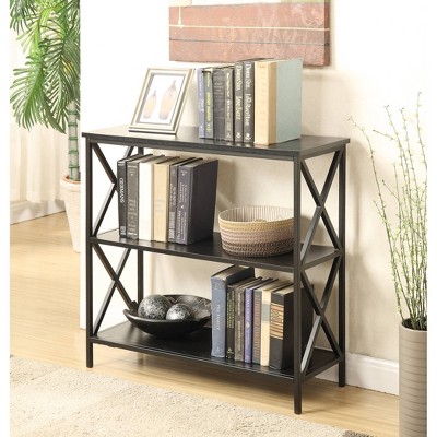 29.25" Tucson 3 Tier Bookcase Black - Breighton Home : Target