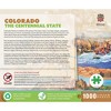 Masterpieces 1000 Piece Jigsaw Puzzle - Colorado Map - 19.25"x26.75 ...
