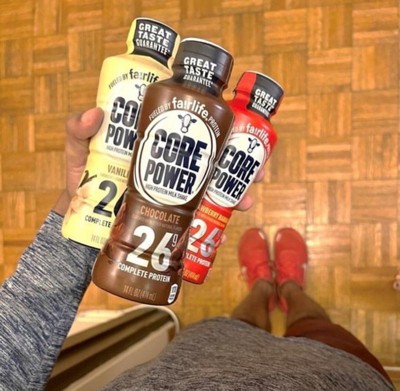 Core Power Chocolate 26g Protein Shake - 14 Fl Oz Bottle : Target