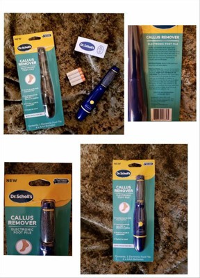 Dr. Scholl's Callus Remover Electronic Foot File : Target