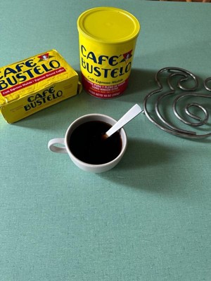Café Bustelo Espresso Dark Roast Ground Coffee, Vacuum-packed Brick ...
