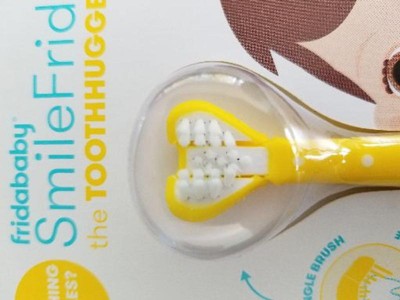 Frida Baby Smilefrida Toddler Toothbrush - Extra Soft - Yellow/blue ...