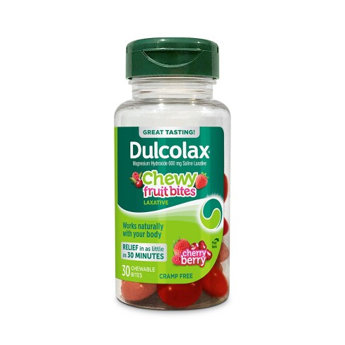 Dulcolax Digestive Chewy Fruit Bites - Cherry Berry - 30ct : Target