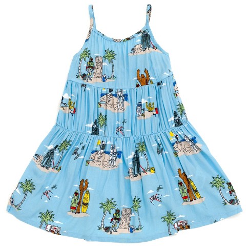 Star Wars Darth Vader Boba Fett R2-d2 Little Girls Matching Family Cami ...