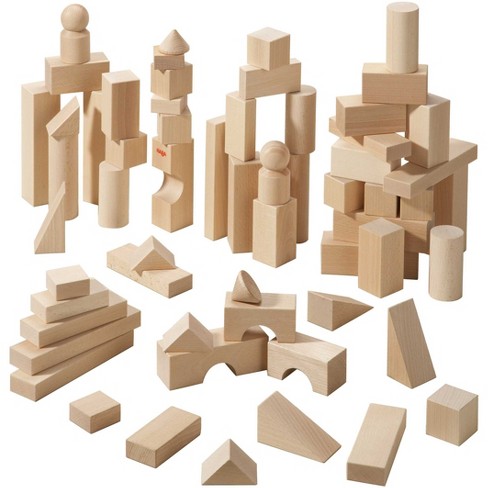Haba Basic Building Blocks 60 Piece Large Starter Set (made In Germany ...