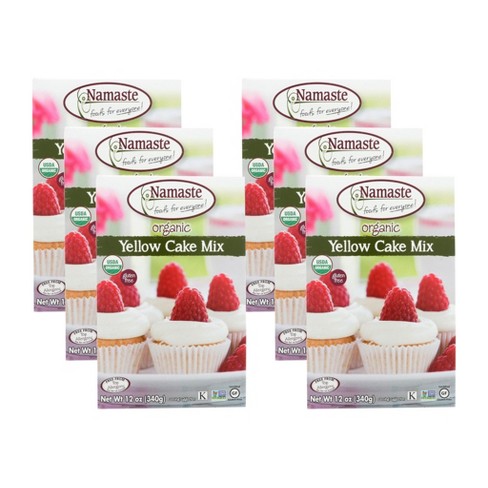 Namaste Foods Organic Yellow Cake Mix - Case Of 6/12 Oz : Target