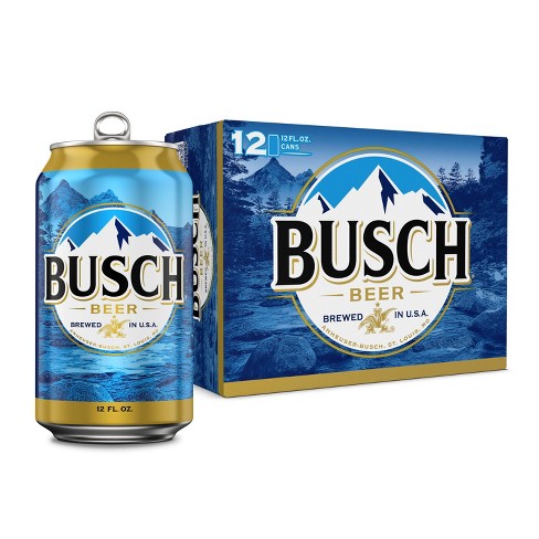 Busch Beer - 12pk/12 Fl Oz Cans : Target