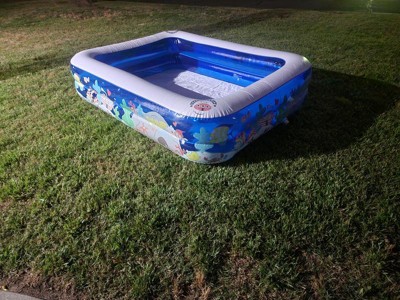 Poolmaster 53" X 16" Inflatable Kiddie Swimming Pool For Big Fun Summer ...