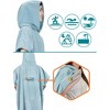 Sun Cube Surf Beach Towel Changing Robe With Hood, Quick Dry Microfiber ...