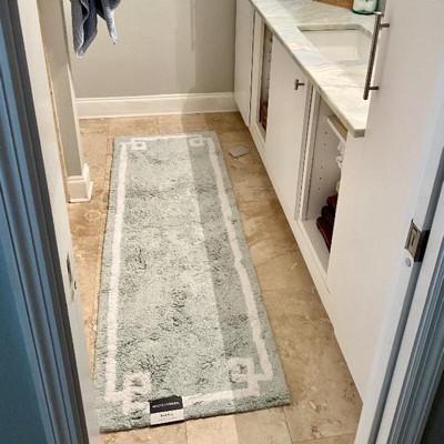 Geometric Cotton Tufted Bath Rug : Target