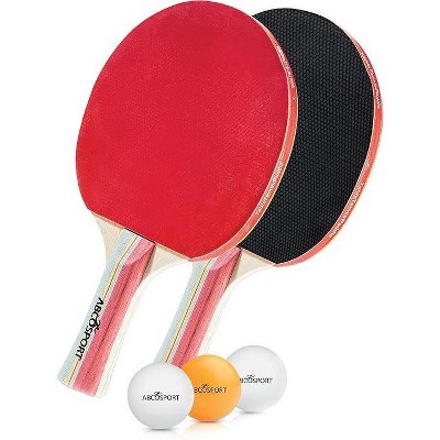 Abco Tech Table Tennis & Ping Pong Paddles And Balls Set,multicolored ...