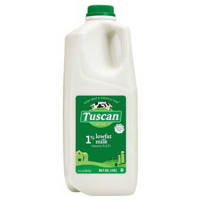 Tuscan 1% Milk - 0.5gal : Target